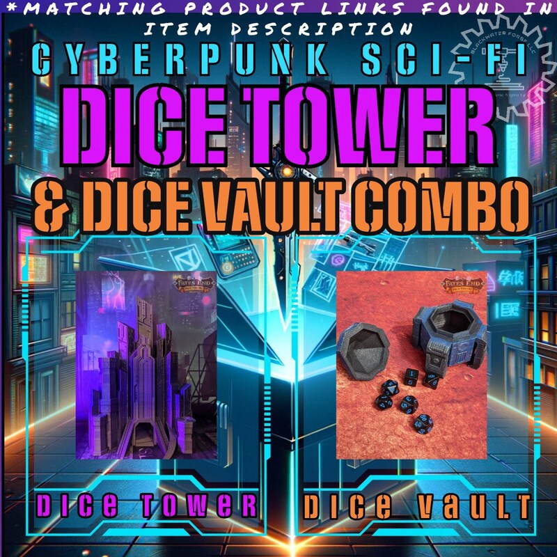 Cyberpunk Dice Set - Etsy