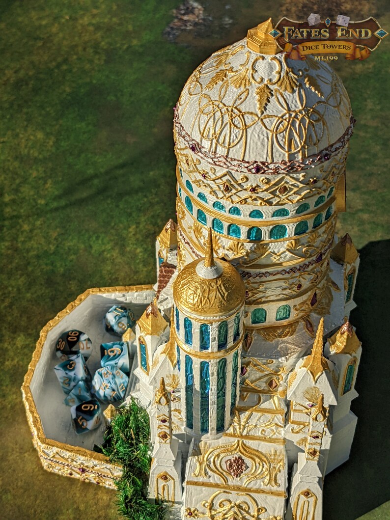 Eladrin High Elf 3D Printed RPG Dice Tower: Fate's End Collection - Etsy UK