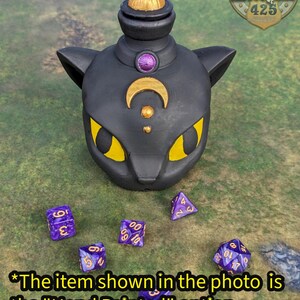 Cat's Darkvision Agility Potion Bottle 3D Printed RPG Dice Jail: Mythic ...