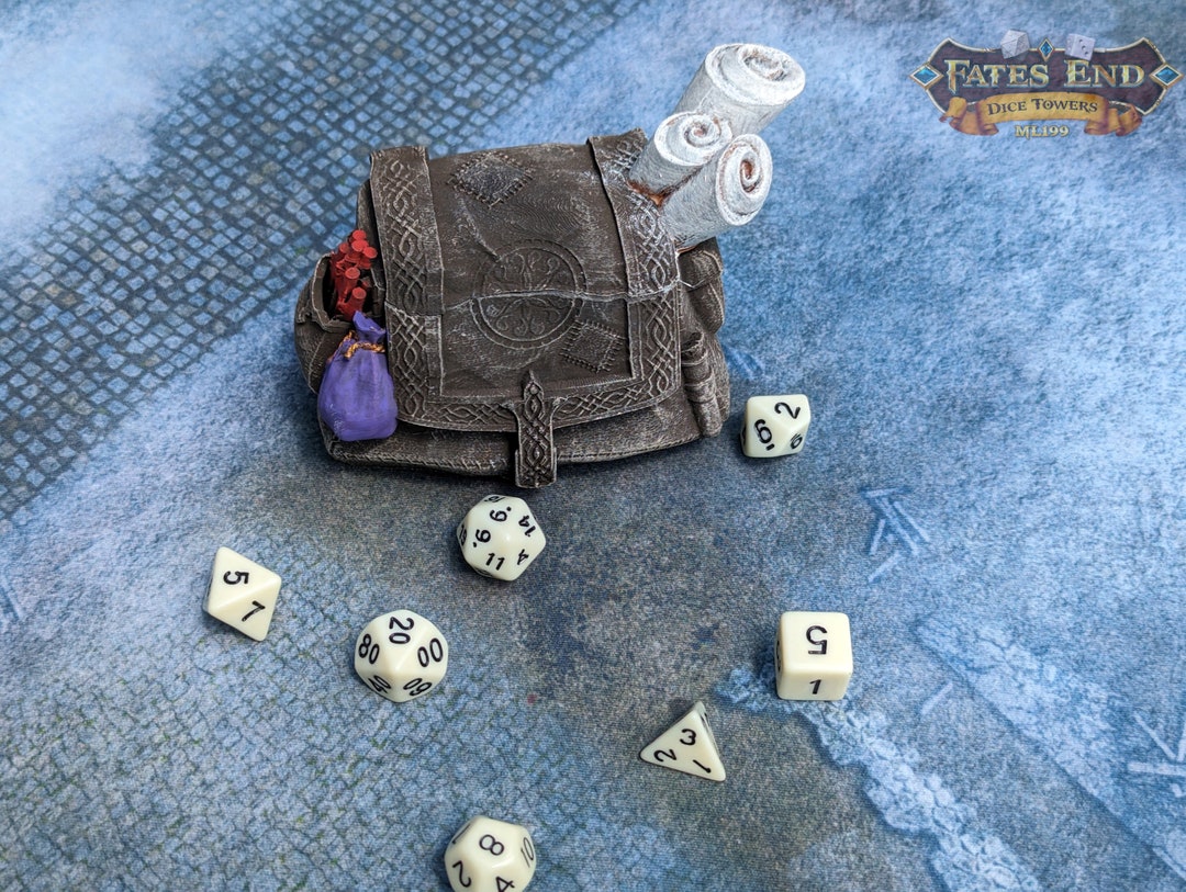 Rogue Pack 3D Printed Dice Jail | RPG Dice Vault | D20 Box | Player ...