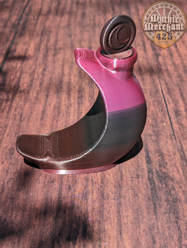 Crescent Moon 3D Printed RPG Dice Jail: Mythic Mugs Collection by Ars ...