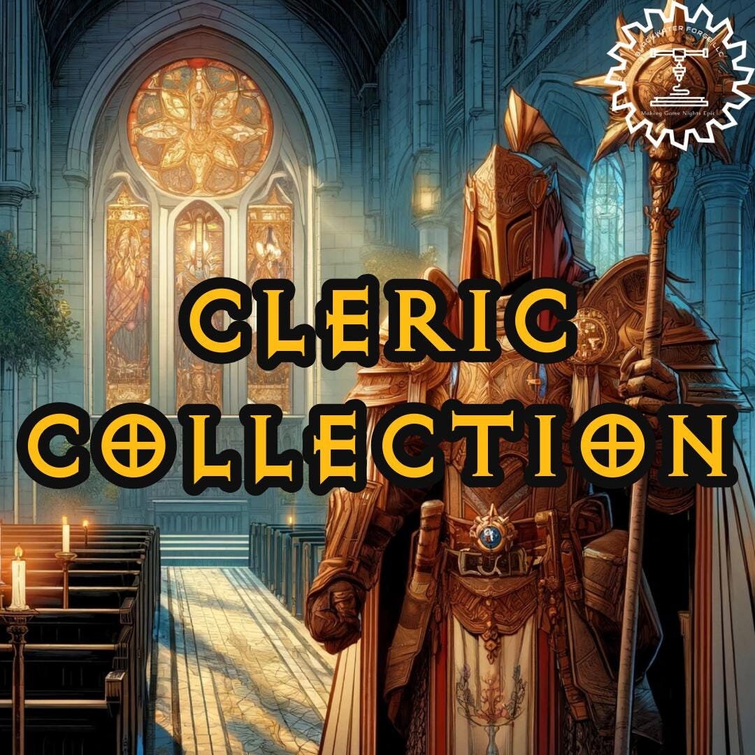 Cleric's Divine Cache Cleric Mystery Loot Box Dice Tower RPG Dice Jail ...