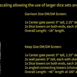 Citadel Castle 3D Printed RPG DM Screen: Fate's End Collection by Kim ...