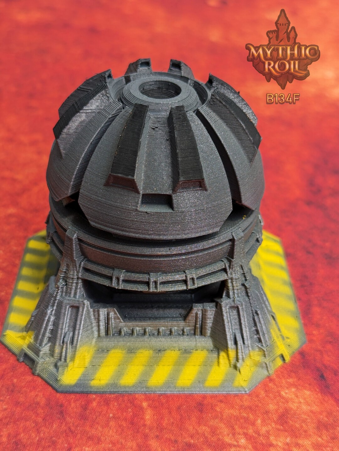 Cyberpunk Space Pod 3D Printed RPG Dice Jail: Mythic Roll Collection by ...