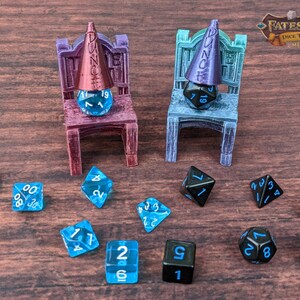 Time Out Chair & Dunce Cap 3D Printed Dice Jail - RPG Dice Vault - D20 ...