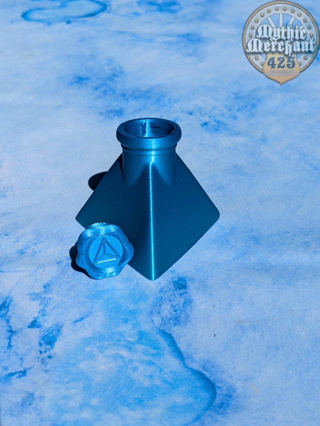 D4 Dice 3D Printed RPG Dice Jail Dice Vault D20 Storage Box Fantasy ...