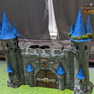 Citadel Castle 3D Printed RPG DM Screen: Fate's End Collection by Kim ...