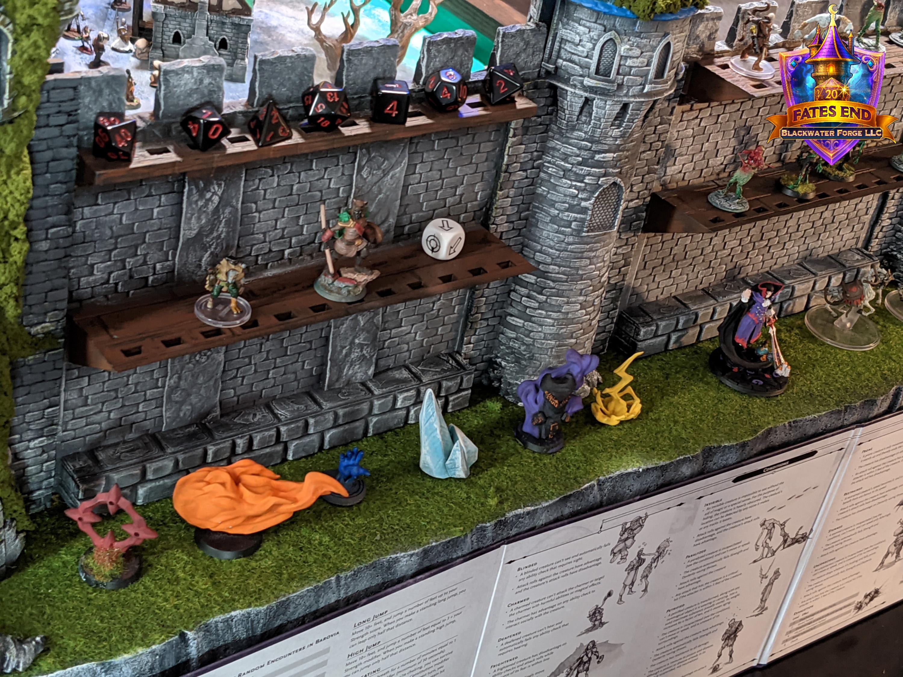 Citadel Castle 3D Printed RPG DM Screen: Fate's End Collection by Kim ...