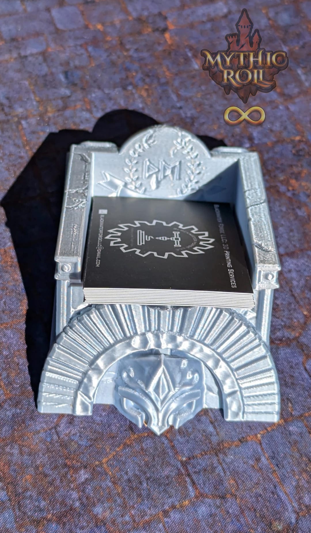 Gladiator 3D Printed RPG Card Deck Holder: Mythic Roll Collection by ...