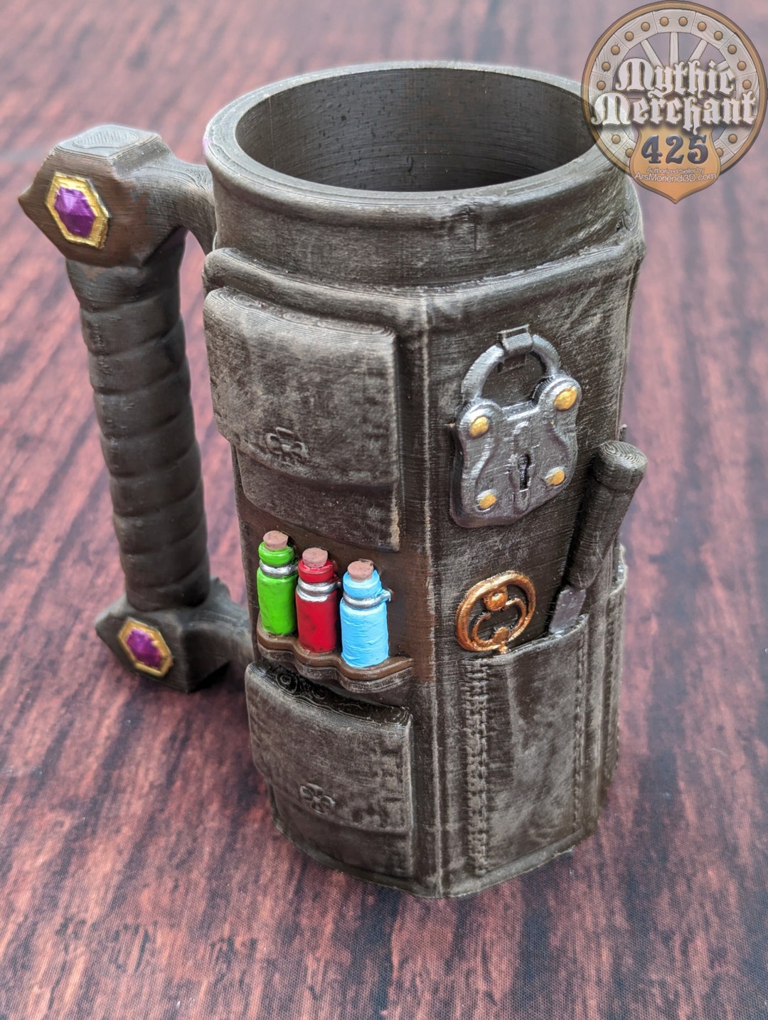 Rogue 3D Printed RPG Can Holder: Mythic Mugs Collection by Ars Moriendi ...