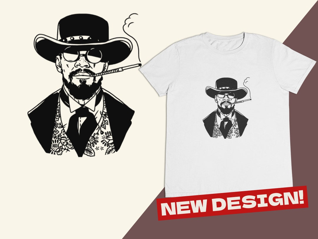 T-shirt Django Jaime Foxx. Django Jaime Foxx Tarantino cinema 100x100 ...