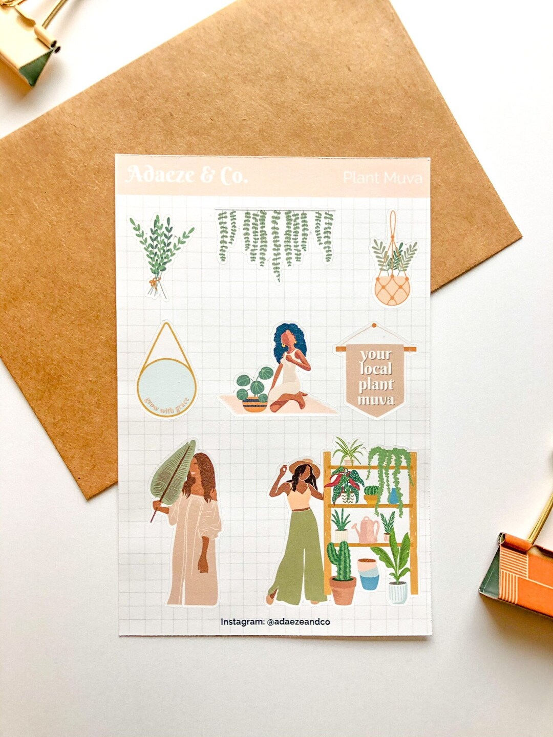 Planer Sticker Blatt, Planer Sticker Blatt, Sticker Blatt, Planer ...