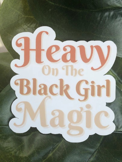 Black Girl Magic Stickers Black Girl Planner Stickers Trendy | Etsy