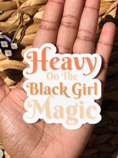 Black Girl Magic Stickers Black Girl Planner Stickers Trendy | Etsy