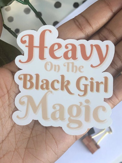Black Girl Magic Stickers Black Girl Planner Stickers Trendy | Etsy