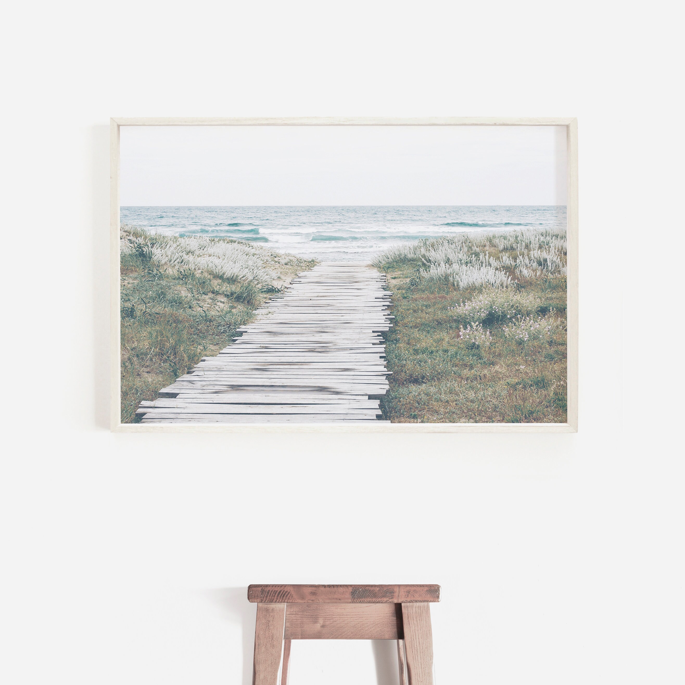 Landscape Beach Print, Coastal Wall Decor, Beach Photography, Printable ...