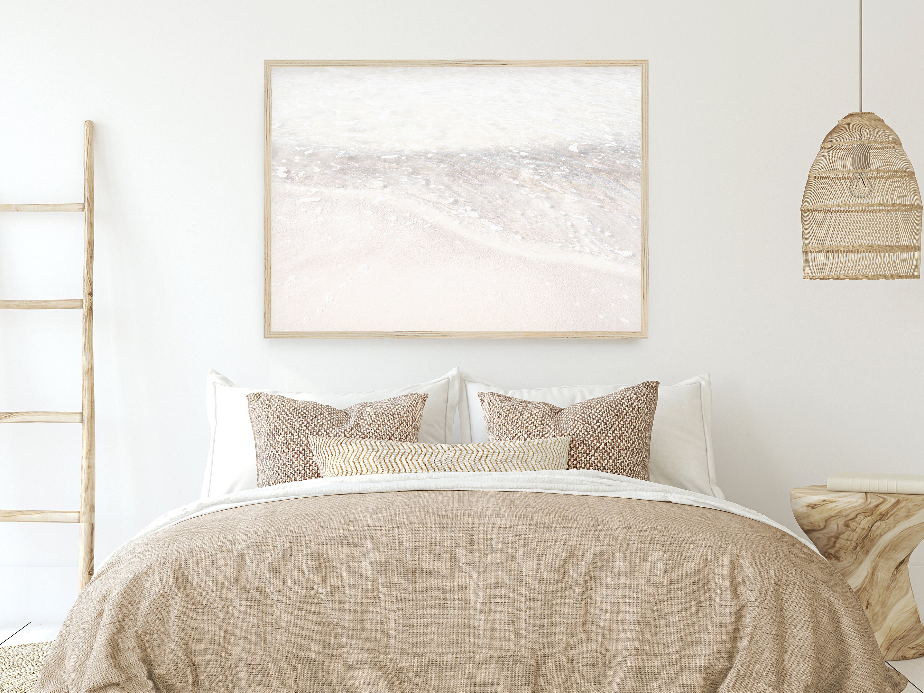 Ocean Water Print, Sea Printable, Pastel Wall Art, Beach Photography ...