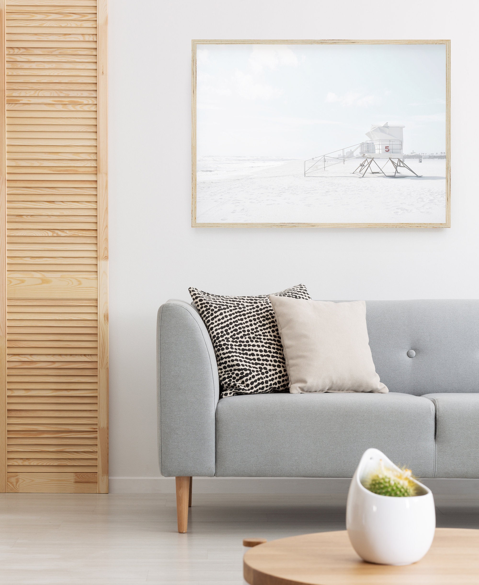 California Beach Lifeguard Print Guard Tower Photo Boho Surf - Etsy