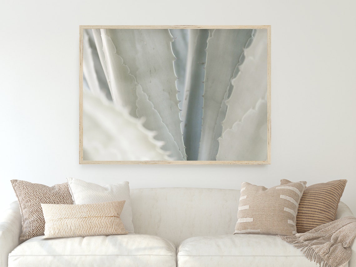 Aloe Vera Printable, Succulent Wall Art, Cactus Print, Boho Home Decor ...