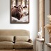 Autumn Cow Portrait Print, Western Home Decor, Rustic Farmhouse Print ...