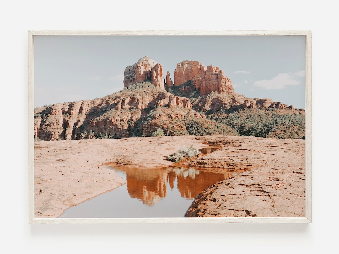 Sedona Arizona Rock Formations, Red Rock Landscape Print, Arizona ...
