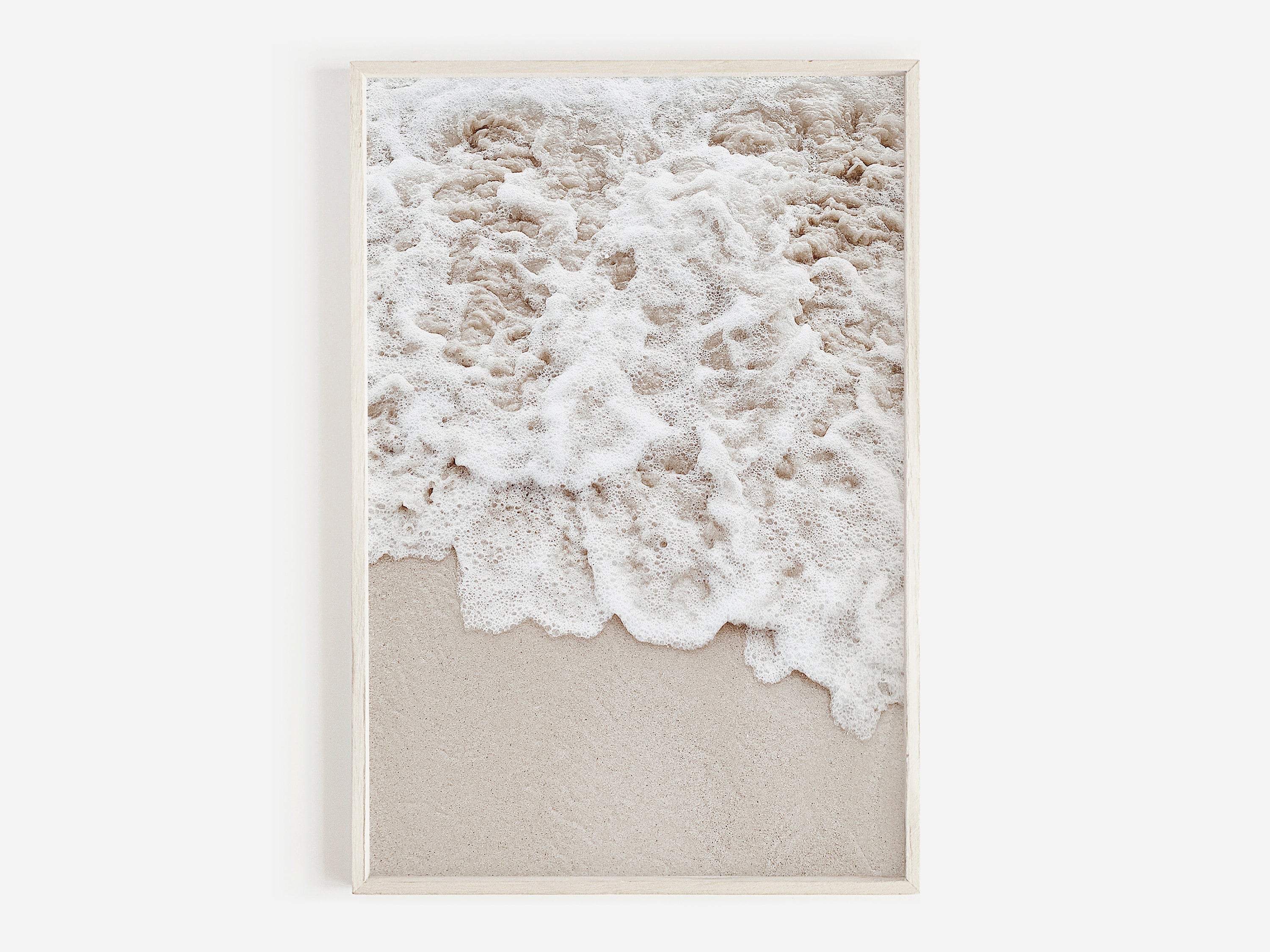 Coastal Wall Art, Neutral Ocean Waves, Boho Coastal Art, Beach ...