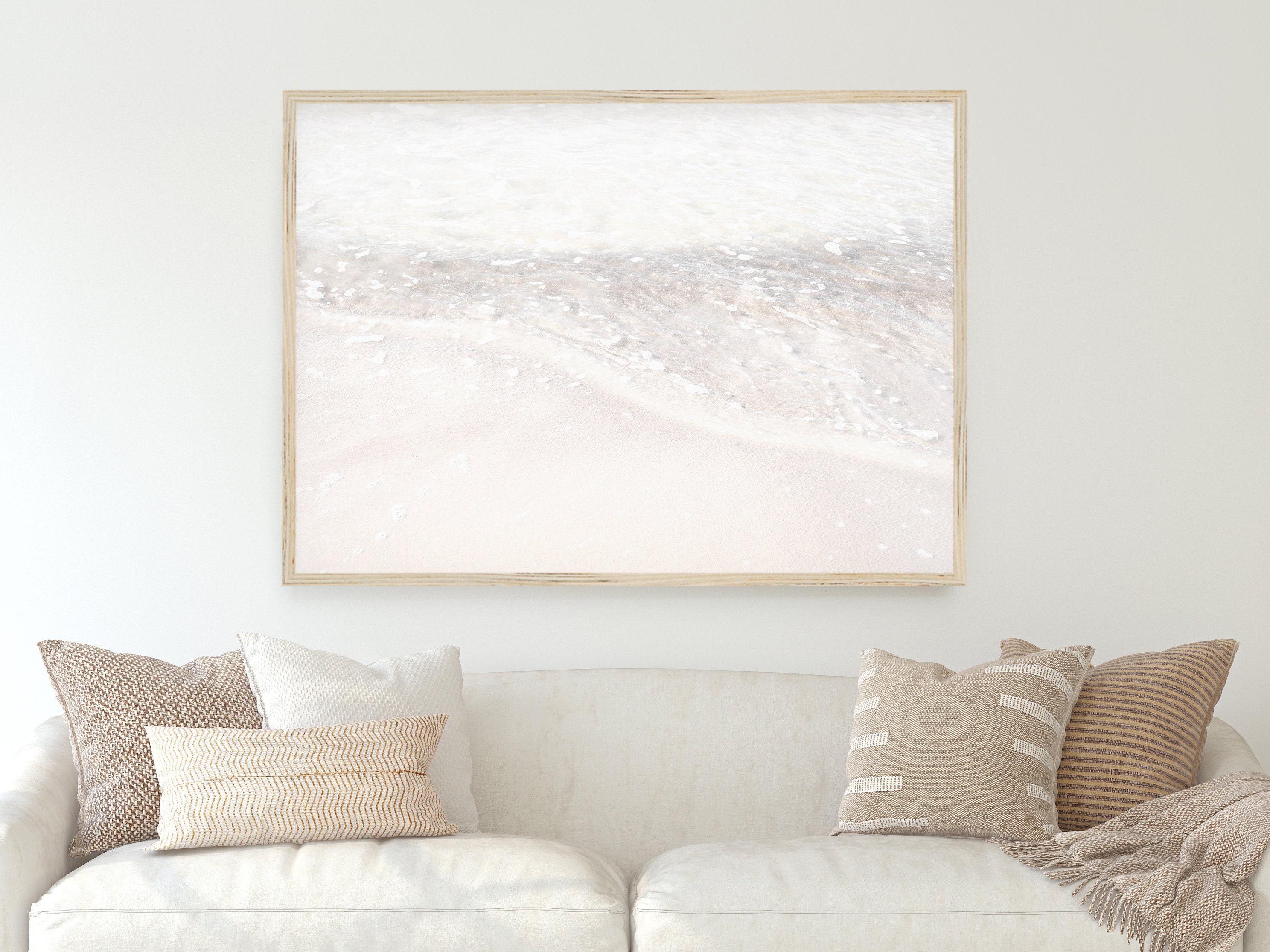 Ocean Water Print, Sea Printable, Pastel Wall Art, Beach Photography ...