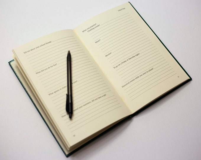 Life Story Guided Journal - Etsy