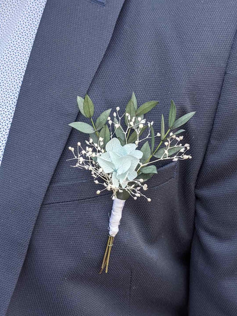 Boutonniere Mariage Homme Fleurs Naturellesnull