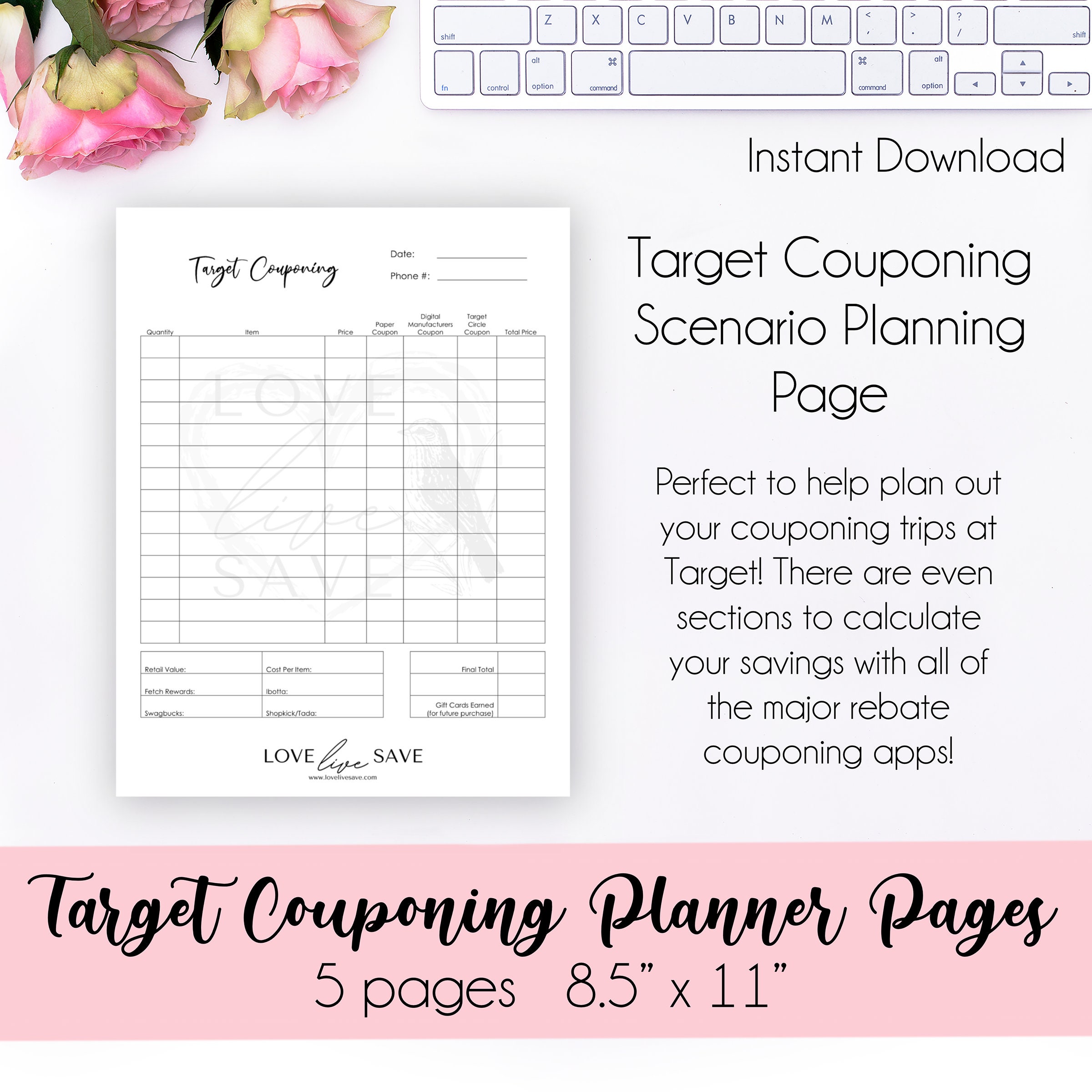 Target Couponing Planner Printables - Etsy