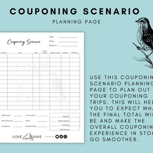 Couponing Planner Printable Set - Etsy