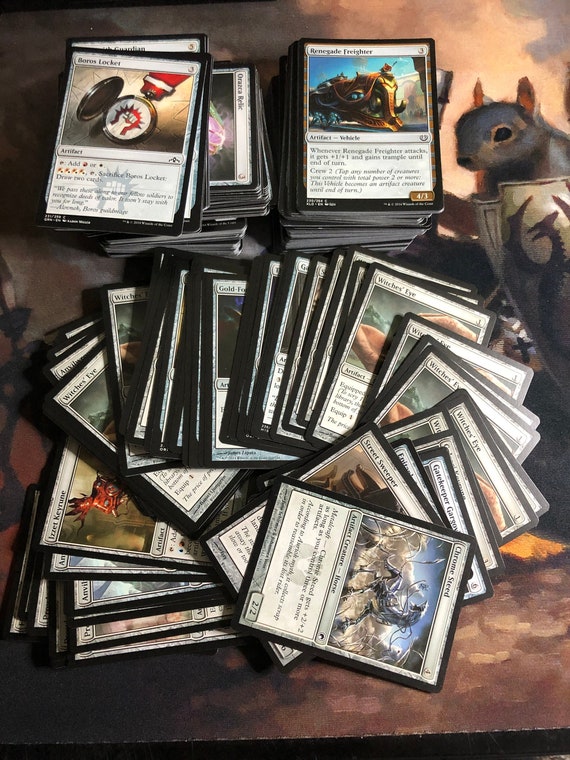 Lot of 50 Artifact Magic The Gathering Cards | Etsy