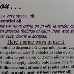 Essential Oil Samples (doterra) - Etsy