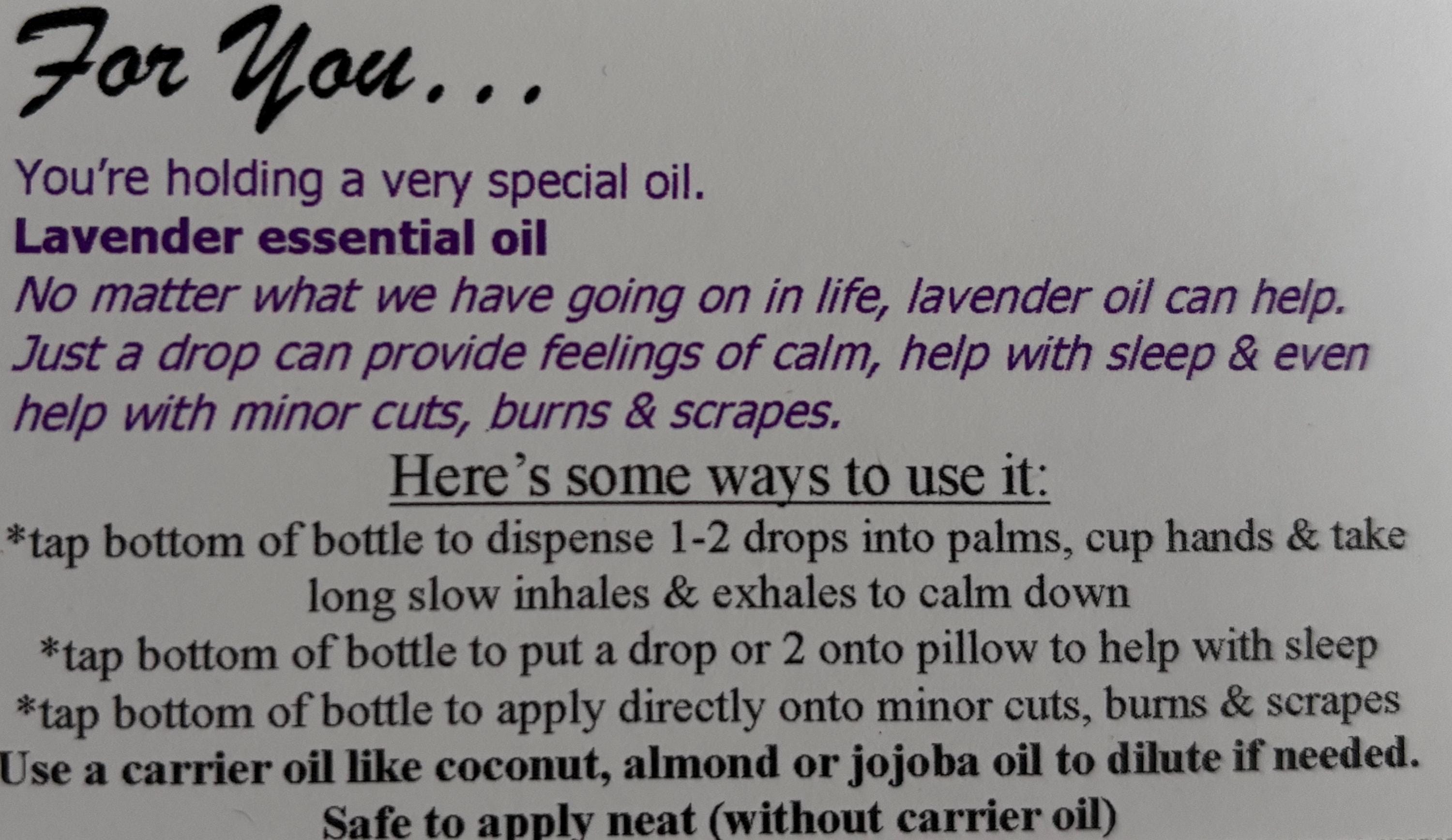 Essential Oil Samples (doterra) - Etsy