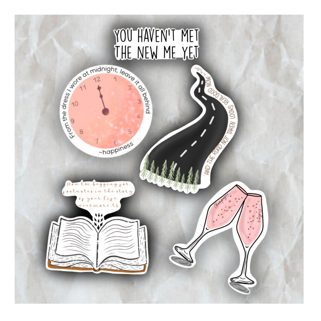 Taylor Swift Evermore Sticker Pack - Etsy Taylor Swift Evermore Sticker Pack - Etsy
