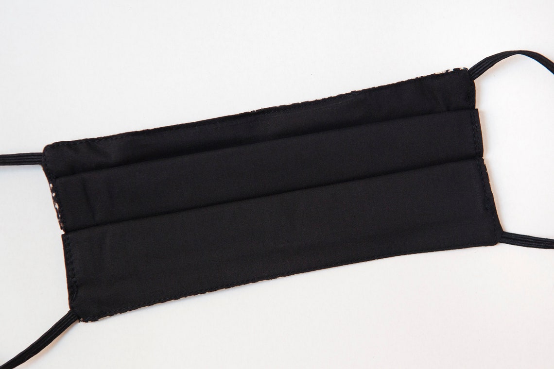 Lightweight Linen Striped Face Mask Preppy Washable - Etsy