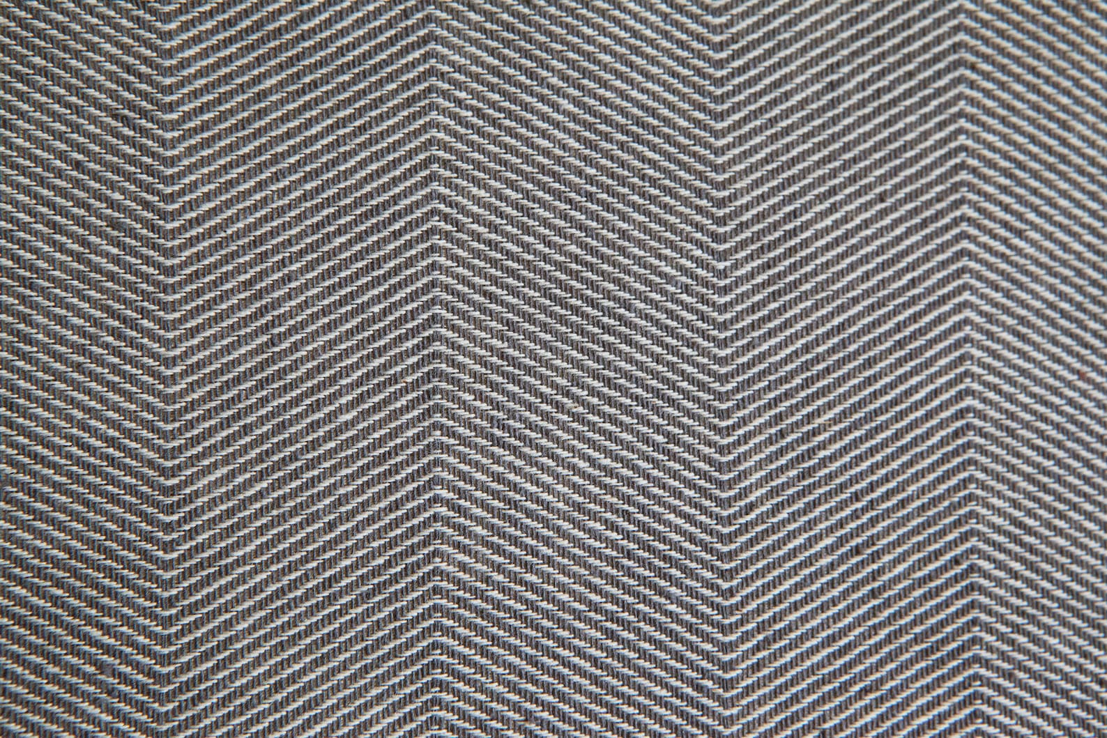 Neutral Gray Chevron Cushion Cover With Linen/cotton Oatmeal - Etsy