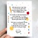 Start of Term Cards From Teacher Pack Single-sided Card - Etsy UK