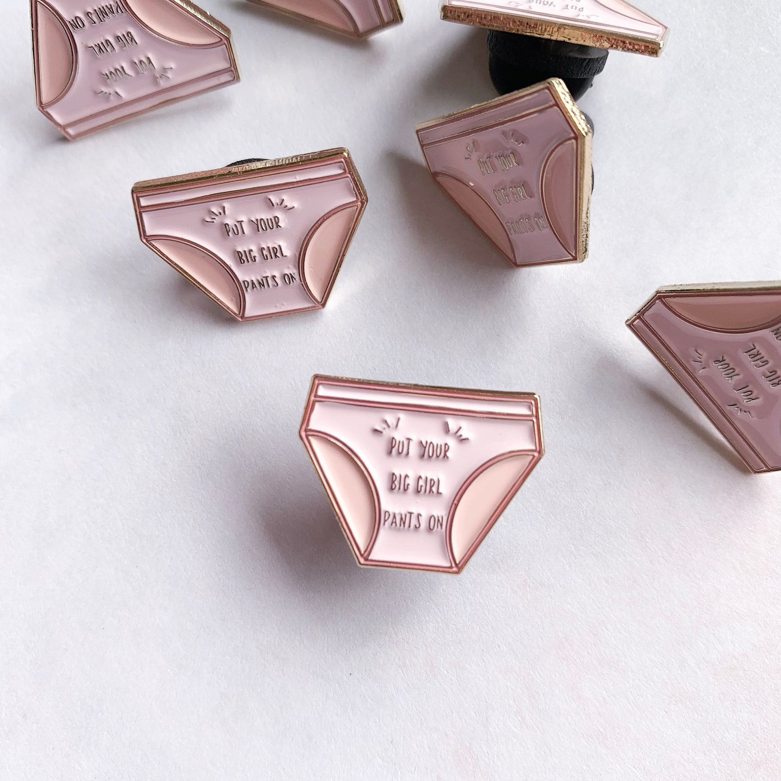Enamel Pin Big Girl Pants Enamel Pin Enamel Badge Etsy