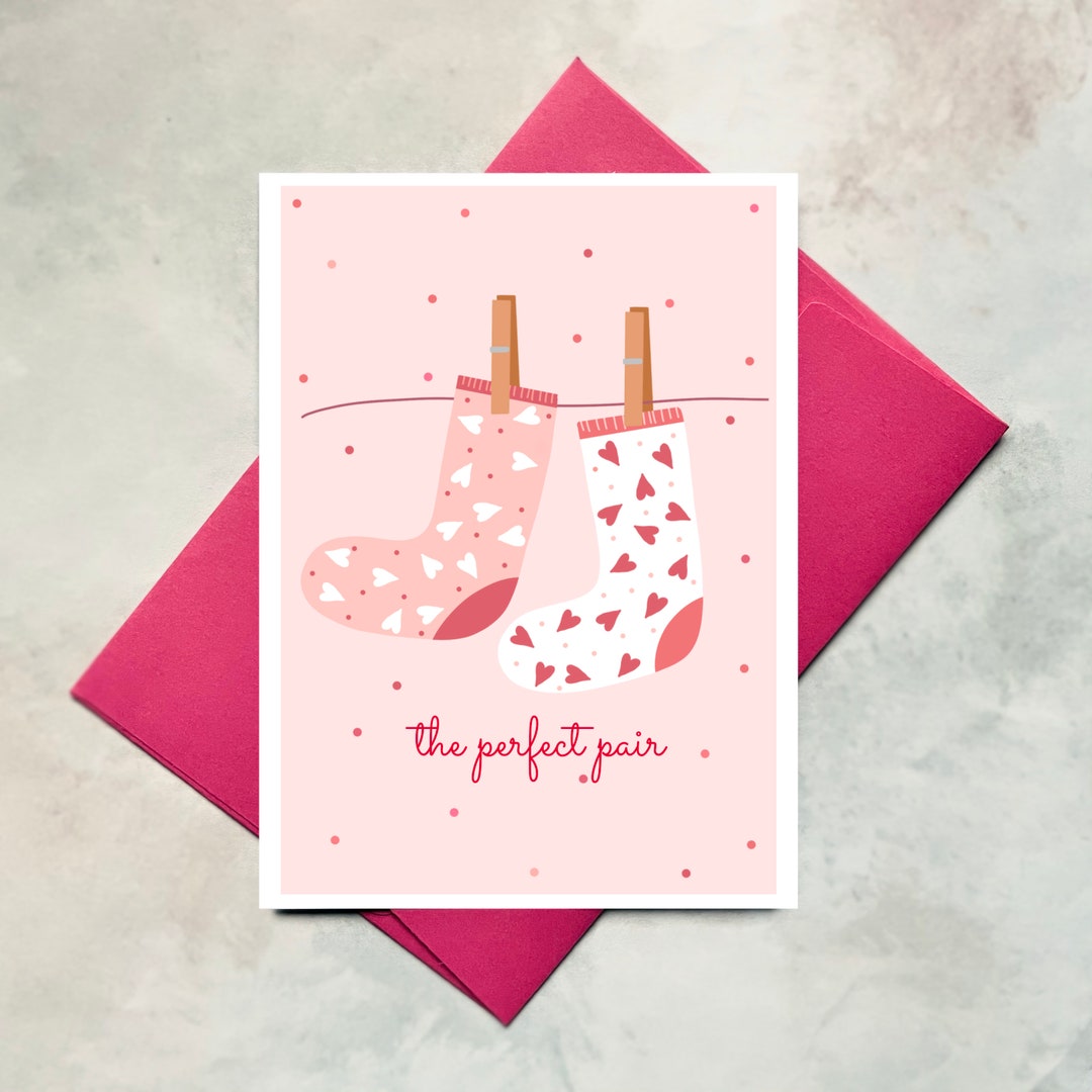 The Perfect Pair Valentines Day Card Valentines Day Card Valentines Day ...