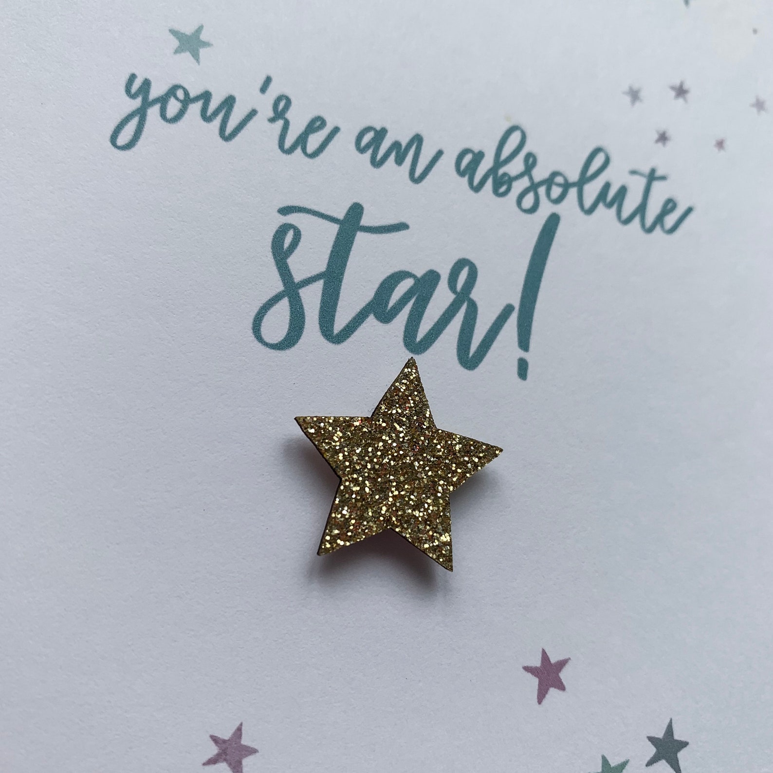 You're an Absolute Star Encouragement Card Support | Etsy