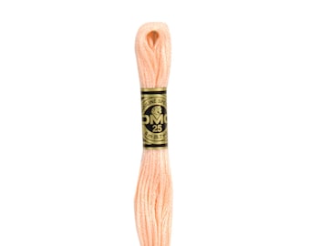 DMC 3820 - Dark Straw, 6 Strand Embroidery Floss 100% Cotton 8.7 Yards ...