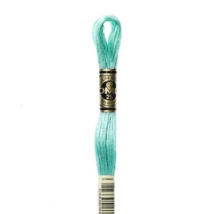 DMC 964 - Light Sea Green, 6 Strand Embroidery Floss 100% Cotton 8.7 ...