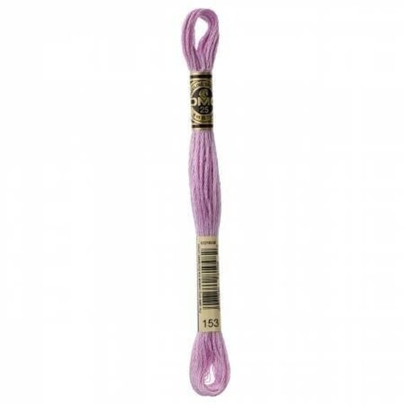 DMC 153 Very Light Violet 6 Strand Embroidery Floss 100% - Etsy