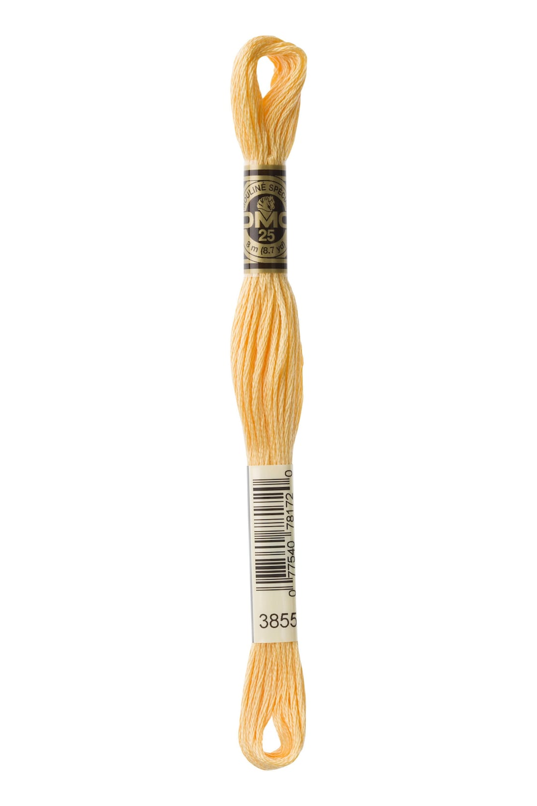 DMC 3855 - Light Autumn Gold, 6 Strand Embroidery Floss 100% Cotton 8.7 ...
