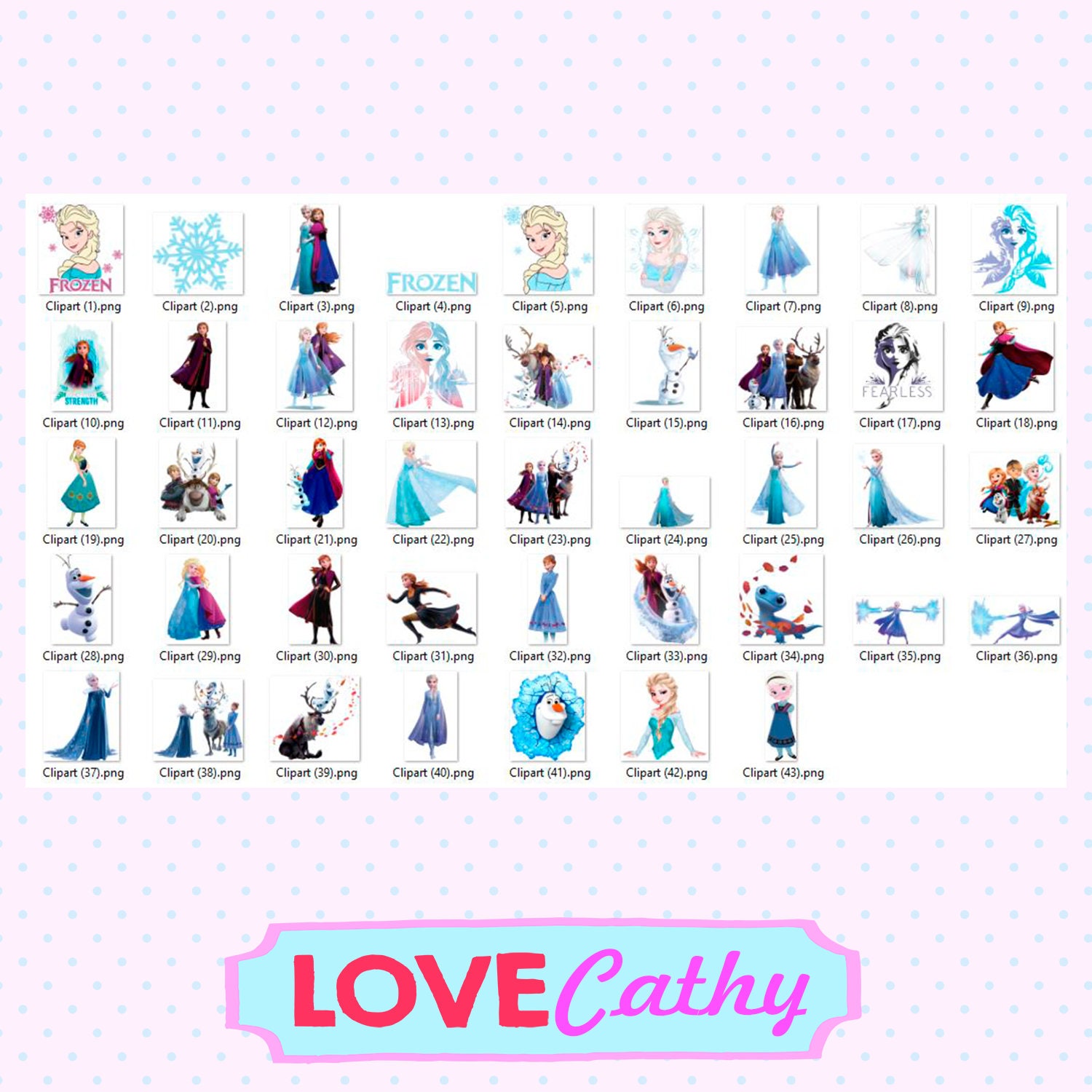 Frozen, Frozen Font Vector, Clipart Digital, PNG, Printable, Party ...