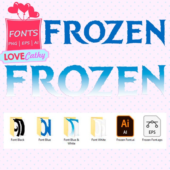 Disney Frozen Font