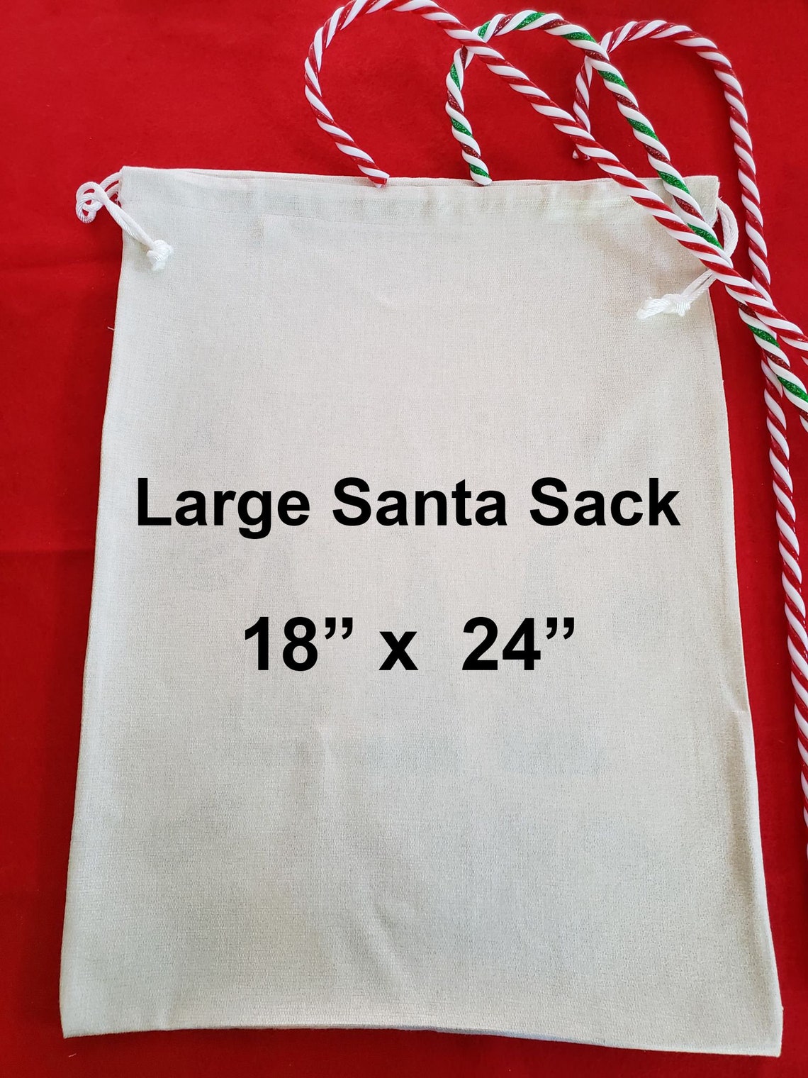 Personalized Santa Sacks That Look Like A Letter From Santa - Etsy