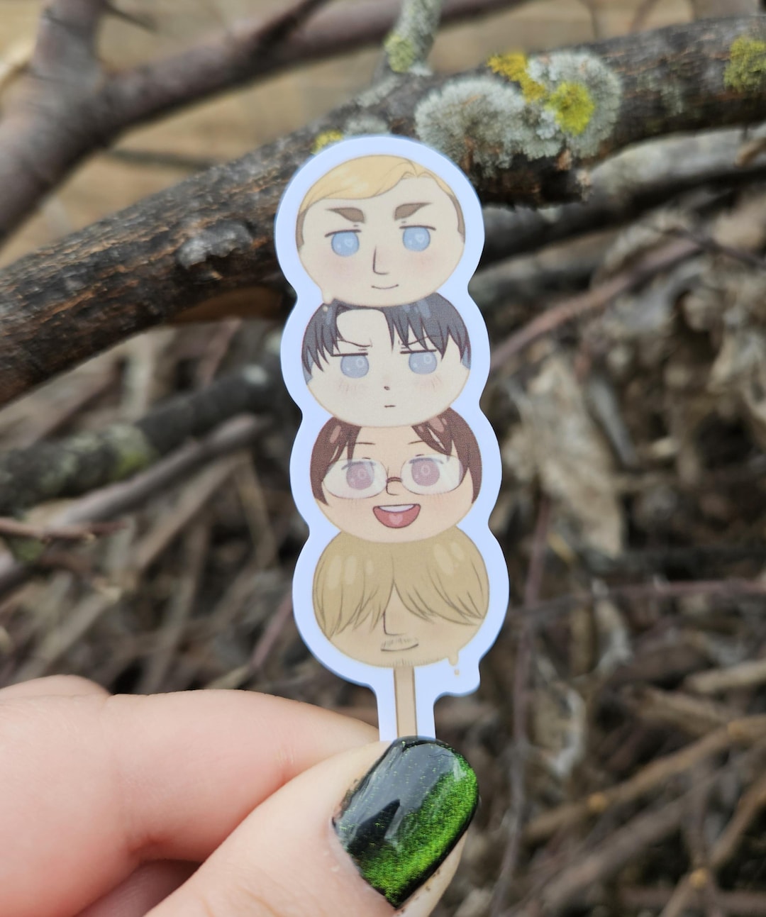 3in AOT Vets Dango Matte Vinyl Sticker - Etsy