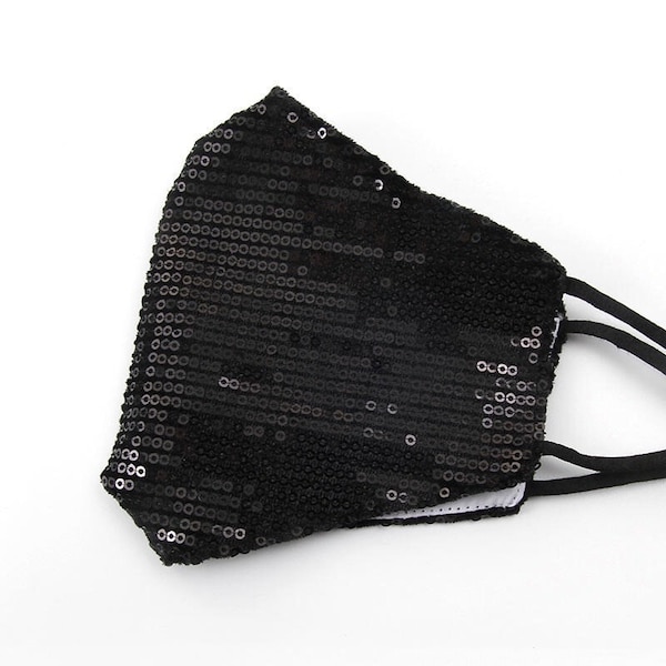 Bling Face Mask With Filter - Etsy